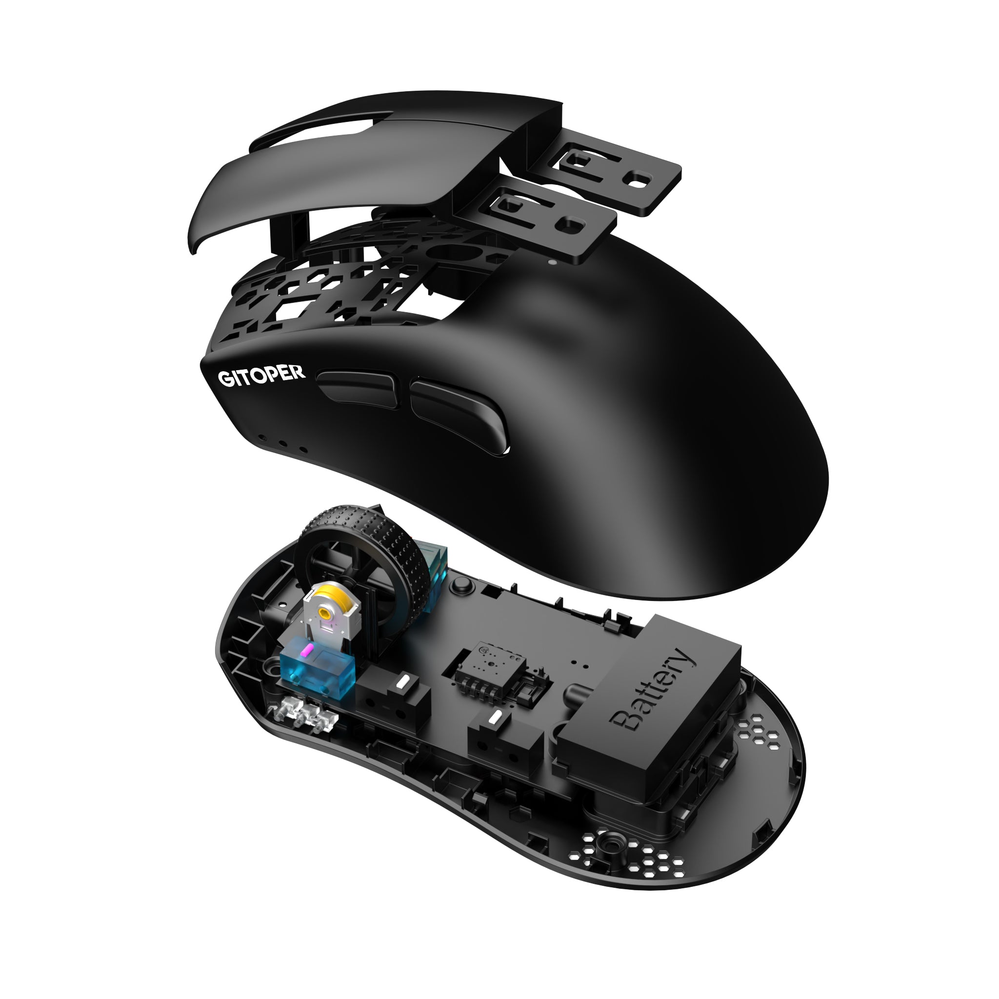 GITOPER G1 Light Weight Wireless Gaming Mouse 58 Grams